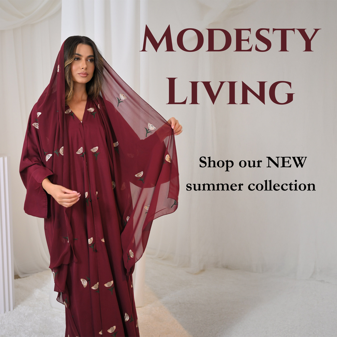Modesty Living Abaya Store – modesty living